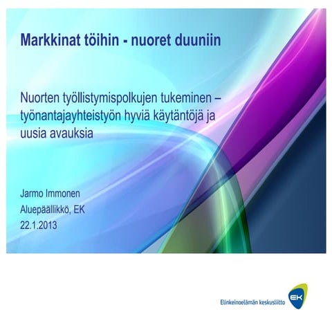 130122 nuoret duuniin ji | PDF