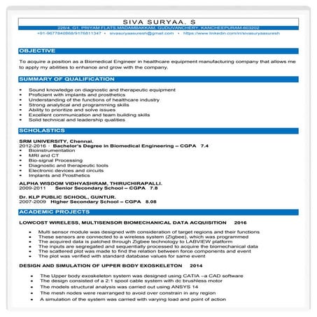 Siva Suryaa.s Resume | PDF