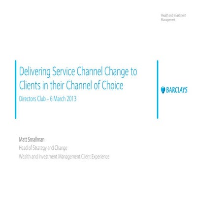 Case Study: Passive Authentication at Barclays | PDF
