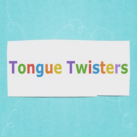 English Tongue Twisters | PPT