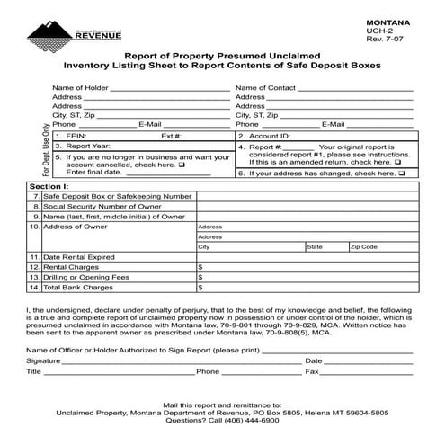 gov revenue formsandresources forms UCH-2_fillin | PDF