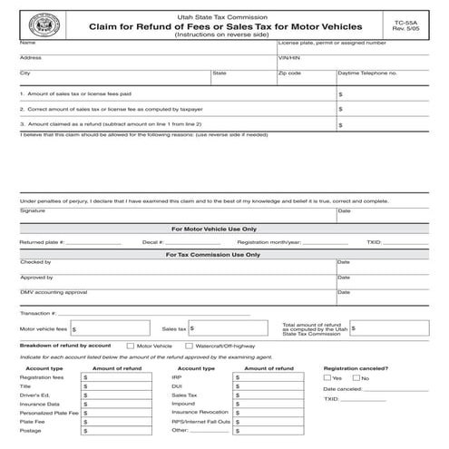 tax.utah.gov forms current tc tc-719 | PDF