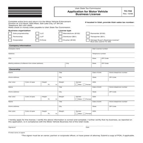 tax.utah.gov forms current tc tc-759 | PDF