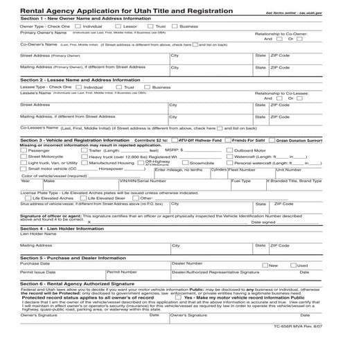 tax.utah.gov forms current tc tc-656r-mva | PDF | Free Download