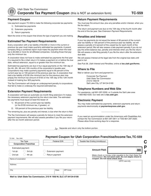 tax.utah.gov forms current tc tc-65 | PDF