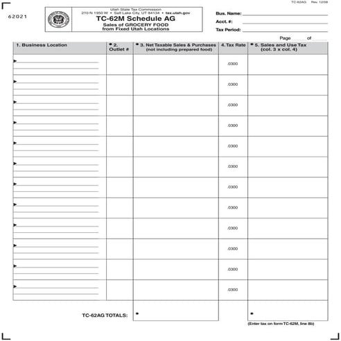 tax.utah.gov forms current tc tc-62t | PDF