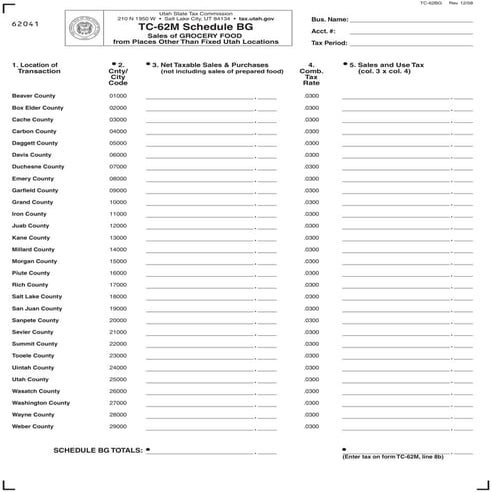tax.utah.gov forms current tc tc-62b | PDF