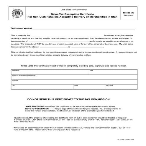 tax.utah.gov forms current tc tc-721nr | PDF