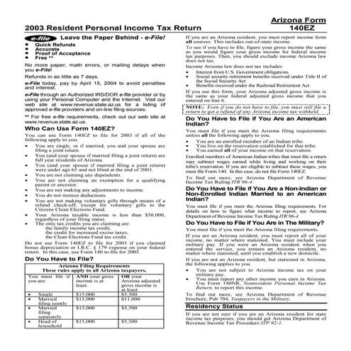 azdor.gov Forms 140Ai | PDF