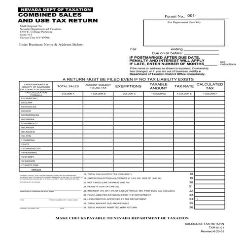 tax.state.nv.us documents sutreturn | PDF