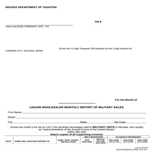 tax.state.nv.us documents LIQ-4a%20MILITARY | DOC
