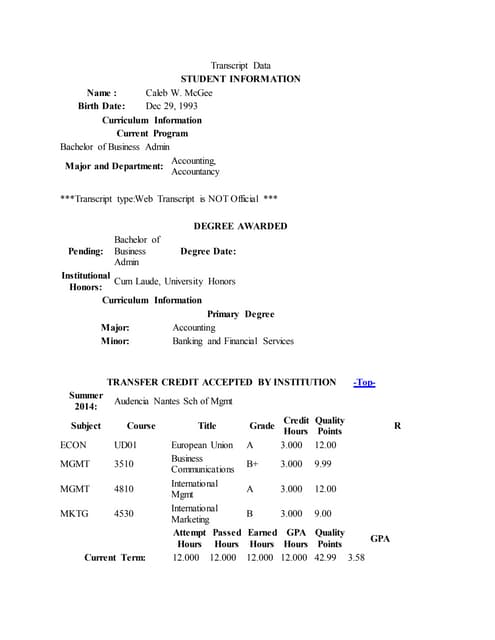 Lee.K.09111995.TRANSCRIPT | PDF