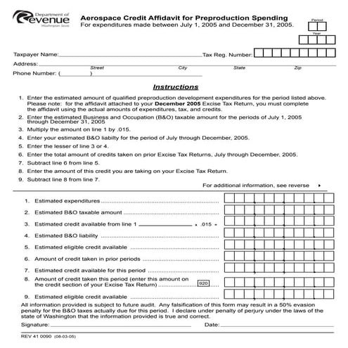 Collincad Business Property Personal Rendition form | PDF