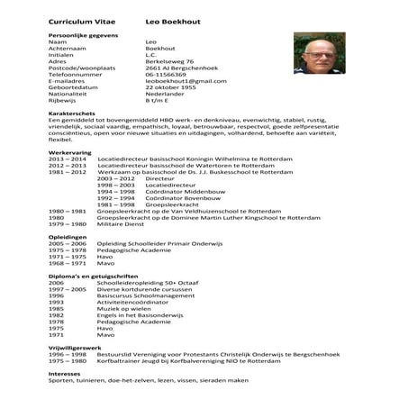 130415 cv leo boekhout | PDF