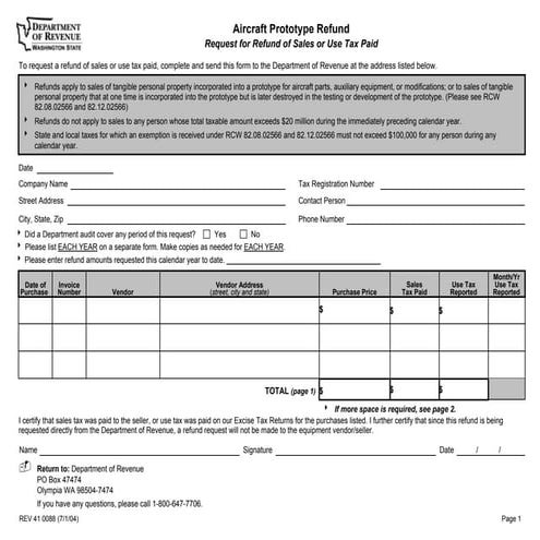 Texas Tax Refund Forms-Motor Vehicle Sales & Use Tax-14-202 Texas Claim ...