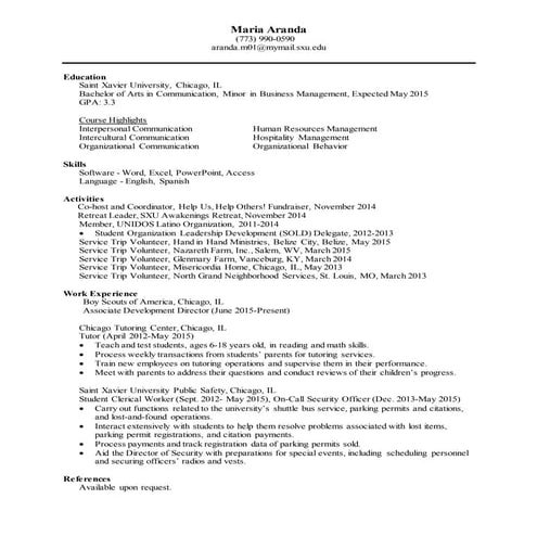 Lorenzo Hall's resume | DOCX