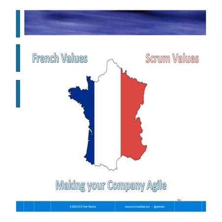 Agile Values, French Values and Your Company | PPT