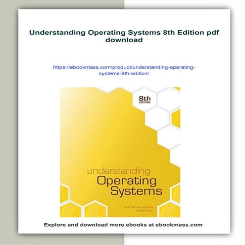 Understanding Operating Systems 8th Edition | PDF