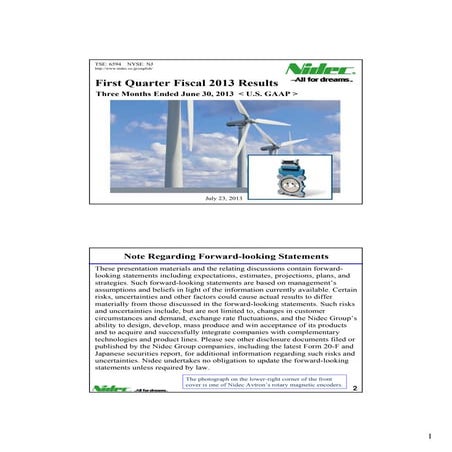 What is Nidec? | PDF