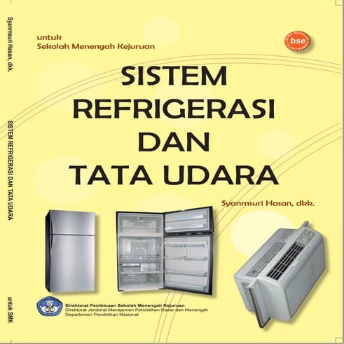 Sistem Refrigerasi dan Tata Udara, SMK, MAK, Kelas10, Syanmsuri dkk | PDF
