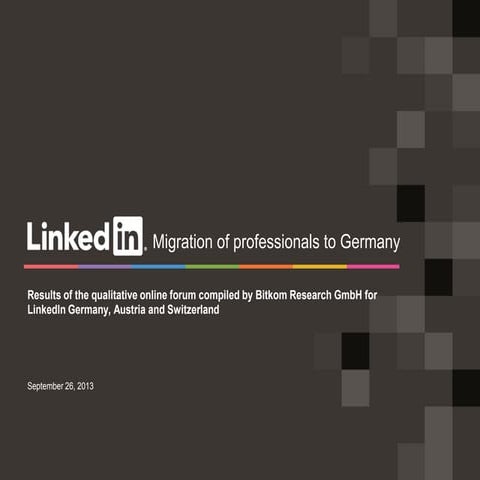 Migration of professionals to Germany (in EN) | PDF