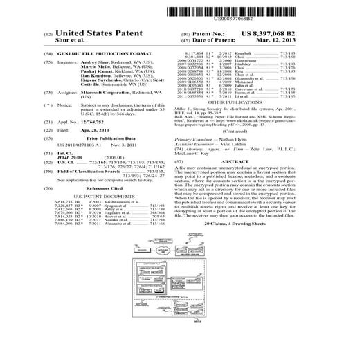 131 andrey shur - 8397068 - generic file protection format | PDF ...
