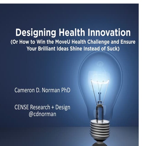Designing Health Innovation | PDF