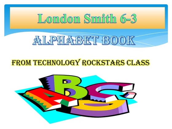 Learning the Alphabet and the sounds of the letters | PPTX