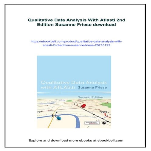 Qualitative Data Analysis With Atlasti 2nd Edition Susanne Friese | PDF