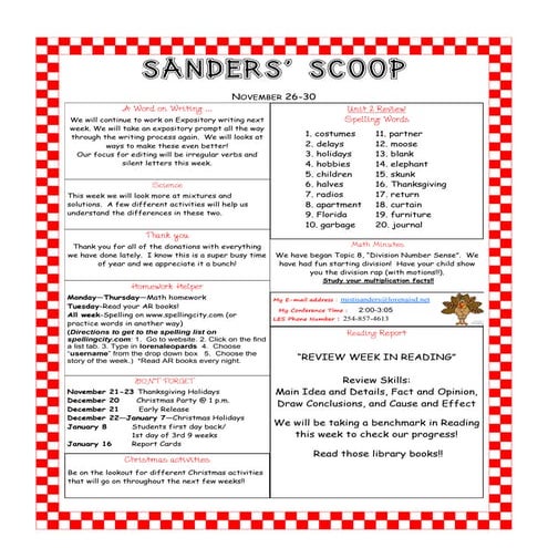 Keyboarding Assignment Sheet | XLSX