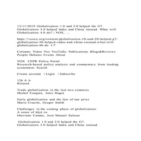 Using Theodore Levitt’s central thesis of The Globalization of mar.pdf