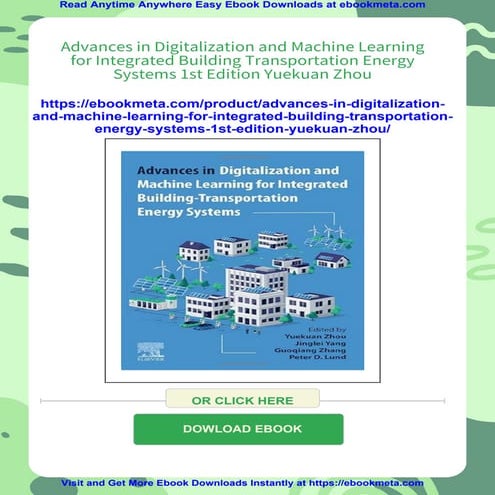 Advances in Digitalization and Machine Learning for Integrated Building ...