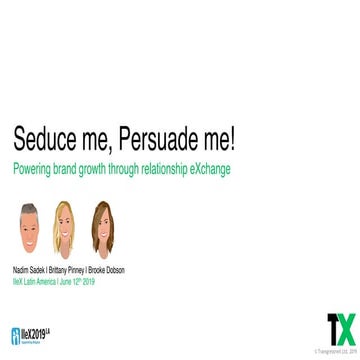 Seduce me, Persuade me! | PDF