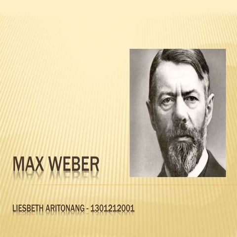 131211 max weber | PPTX