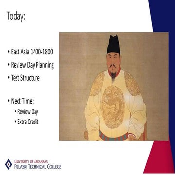 1312 Online East Asia 1400 to 1800 | PPTX