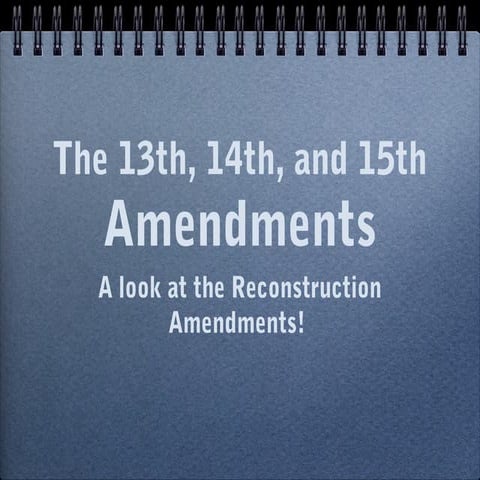 13, 14,_15,_amendments | PPT