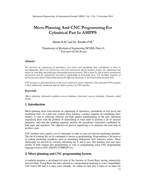 Cnc Part Programming Ppt Desktop Publishing Computer Software And