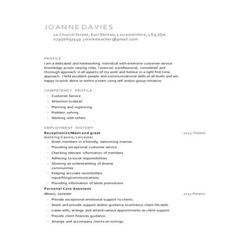 janet resume (Autosaved) | DOCX