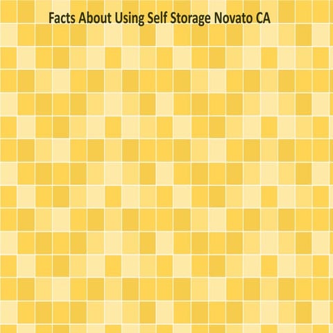Facts About Using Self Storage Novato CA | PPTX | Real Estate Renting ...
