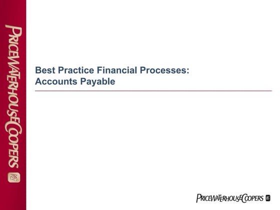 The Accounts Payable Process | PDF | Credit Cards | Personal Debt