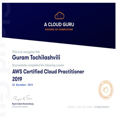 AWS Certified Cloud Practitioner | PDF