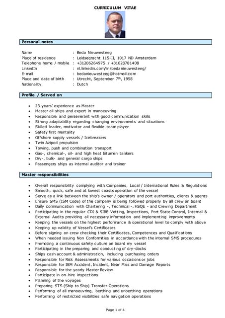 SRIVATSAN CV - Marine Engineering - REVISED | DOCX | Civil Engineering Industry | Industries