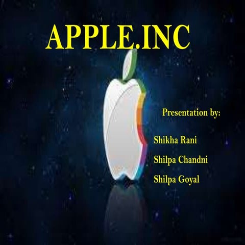 Apple Inc. presentation | PPTX