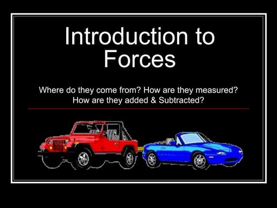 Force powerpoint | PPT