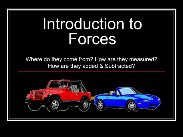 Force powerpoint | PPTX