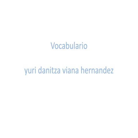 vocabulary reading book | PPTX