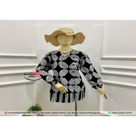 PRODUKSI BATIK KEKINIAN! WA 081225036194, Model Baju Batik Kancing ...