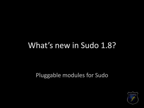 Sudo User(super user do) | PPT