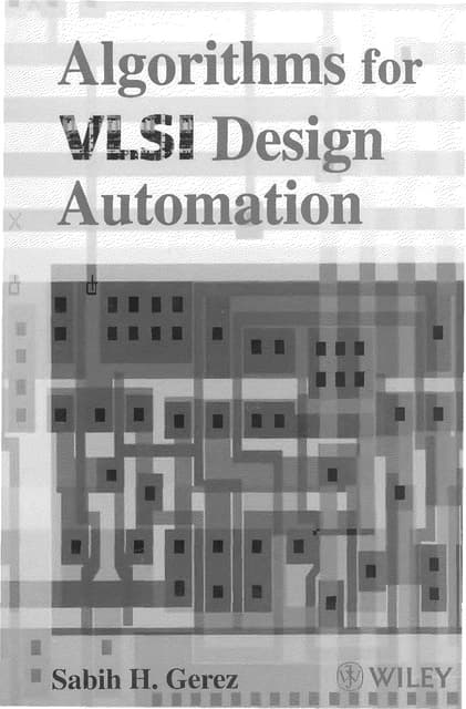 Algorithms For Vlsi Design Automation Pdf