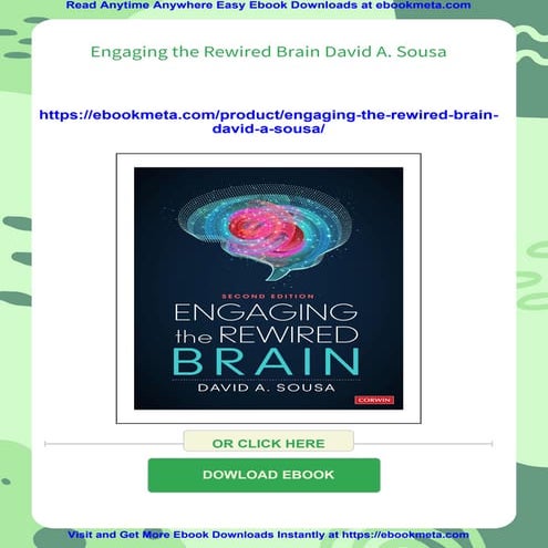 Engaging the Rewired Brain David A. Sousa | PDF